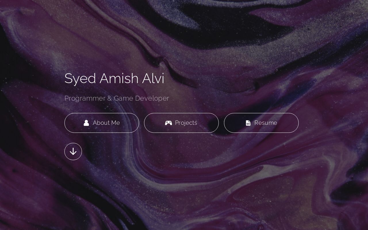 Amish Alvi Portfolio